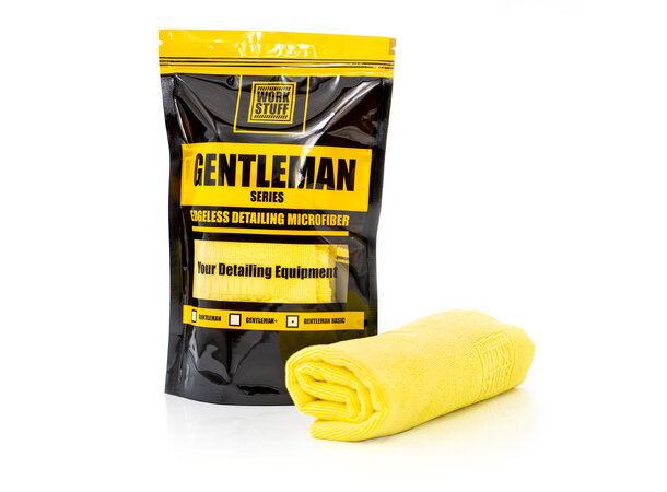 Work Stuff Gentleman Basic Yellow Sømløs mikrofiberklut, 350gsm ...