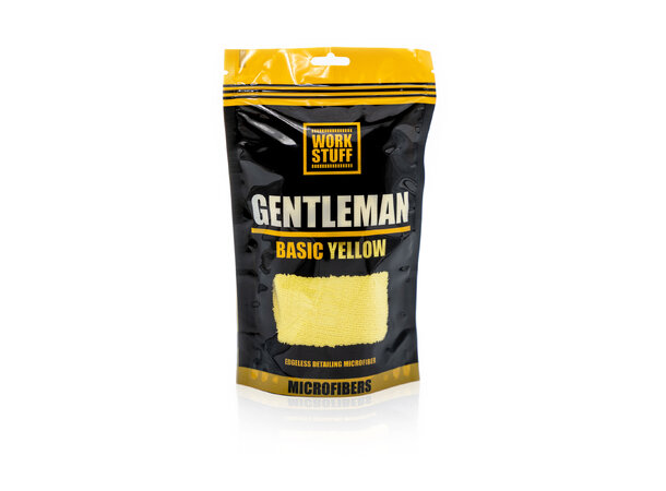 Work Stuff Gentleman Basic Yellow Sømløs mikrofiberklut, 350gsm ...
