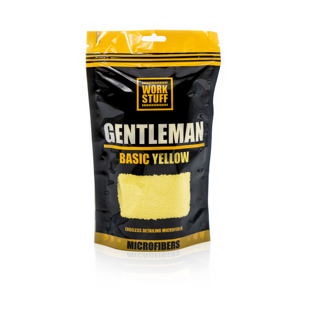 Work Stuff Gentleman Basic Yellow Sømløs mikrofiberklut, 350gsm ...