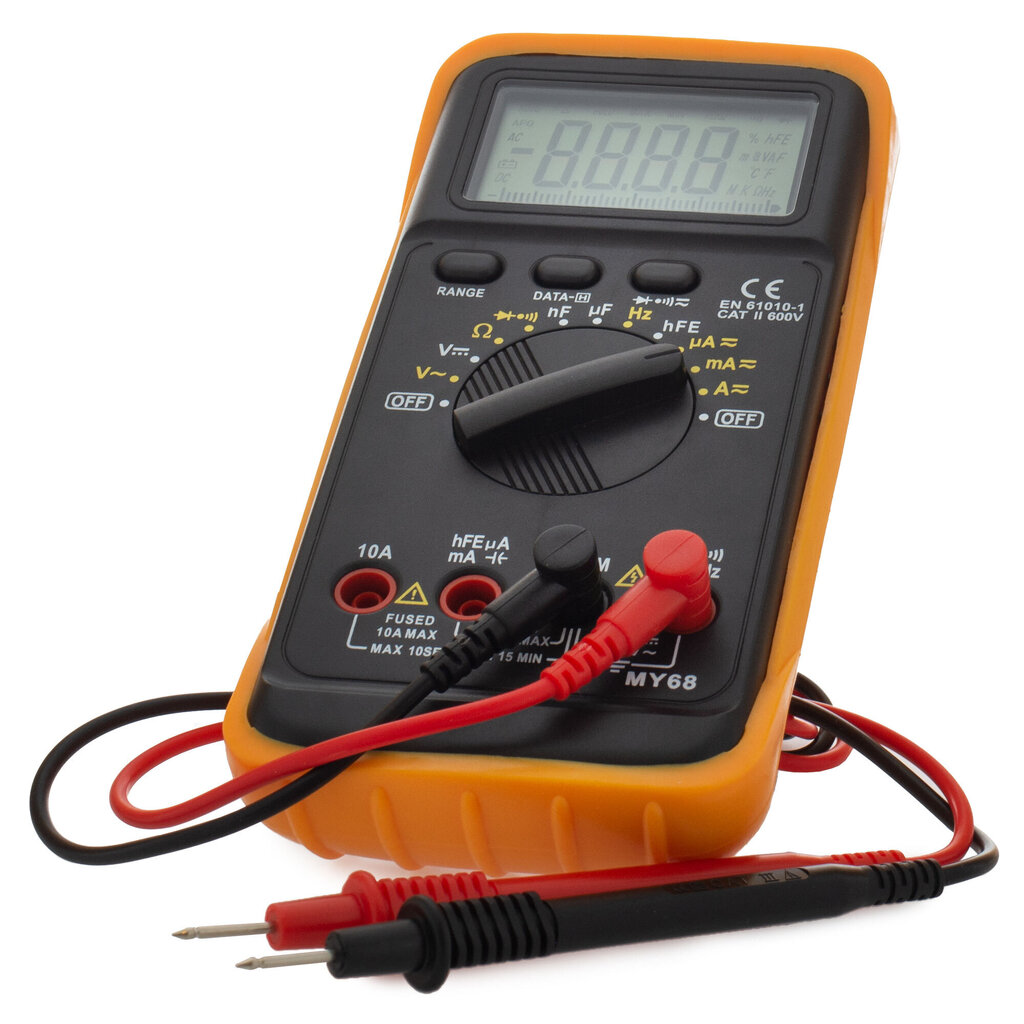 Carwise Multimeter Spenningsmåler for bil, båt, bobil m.m. - Garasjetid
