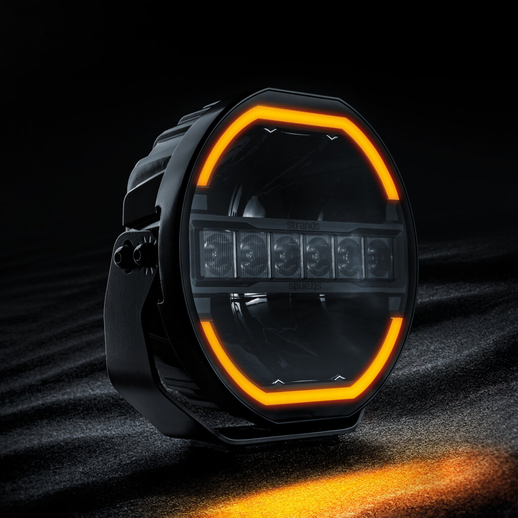 Strands Siberia Skylord 9" 11000 Lumen spot lys med 768m @ 1 Lux ...