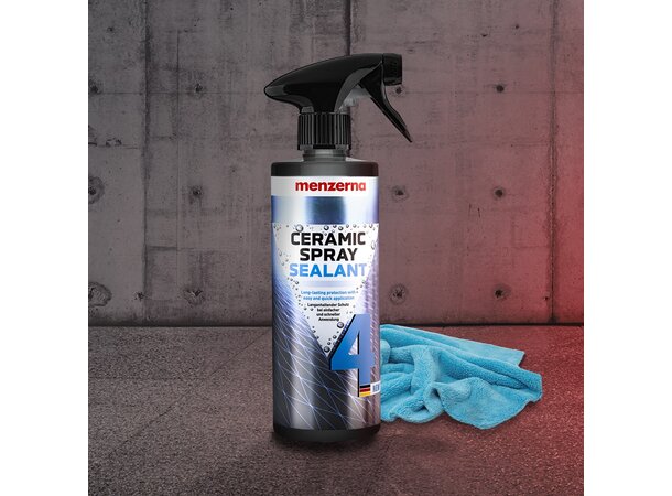 Menzerna Ceramic Spray Sealant - Premium beskyttelse og glans - Garasjetid