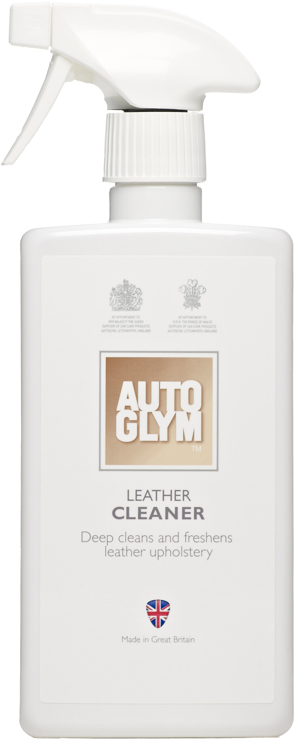Autoglym Leather Cleaner pH-nøytral, effektiv skinnrens, 500ml - Garasjetid