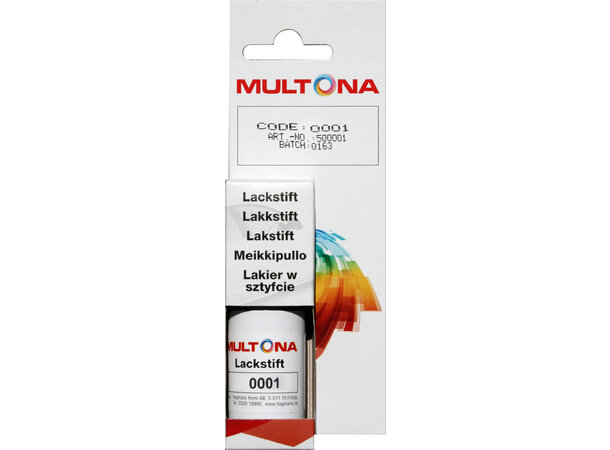 Multona Lakkstift 816 Lakk som utbedrer mindre lakkskader, 9ml - Garasjetid