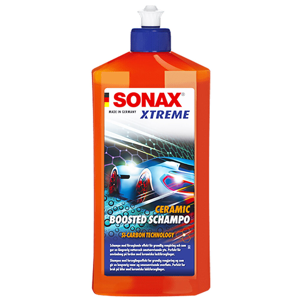 SONAX Xtreme Ceramic Boosted Schampoo 500ml, bilshampo med beskyttelse ...