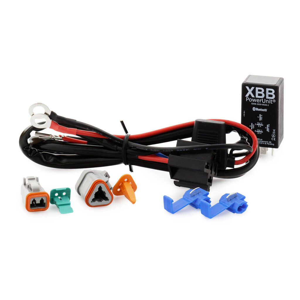 XBB Kabelsett Inkl holder, sikring (25A) og DT kontakt - Garasjetid