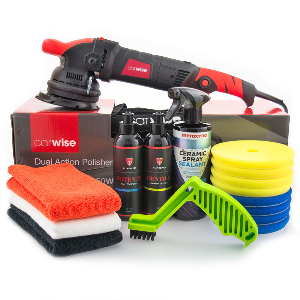 Carwise PC-15 Turisimo Kit Maskinpolering med alt du trenger - Garasjetid