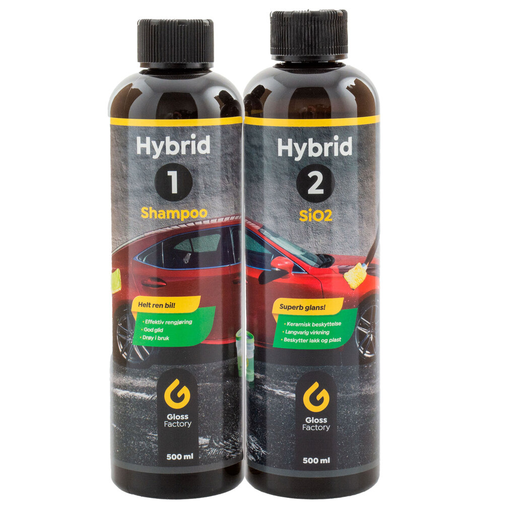 Gloss Factory Hybrid SiO2 Refill Refill til 2-komponent vaskesystem ...