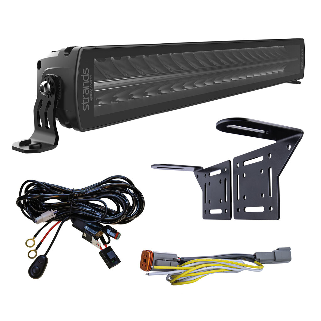 Strands Siberia DR 22" Komplett Kit LED-Bar pakke med det du trenger ...