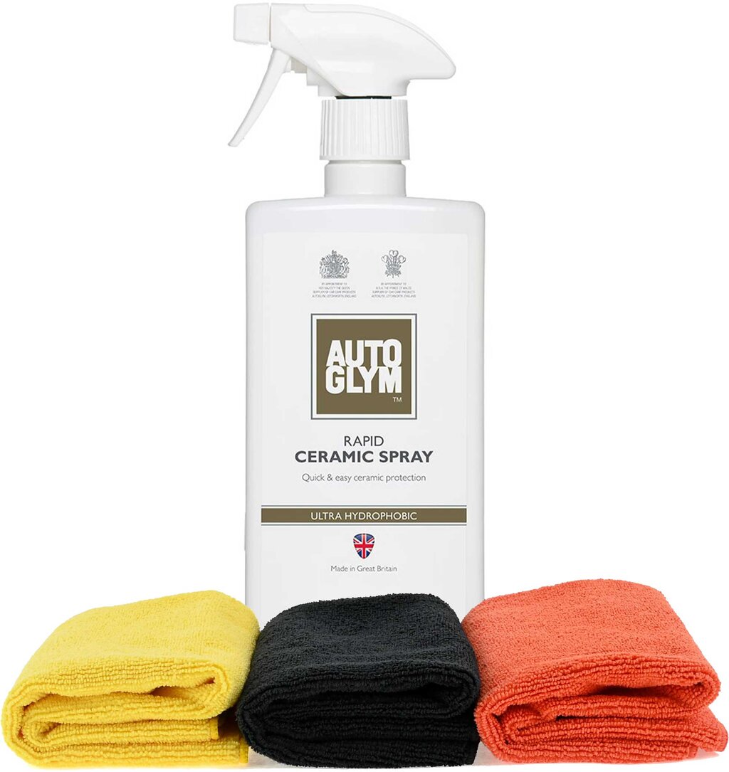 Autoglym Rapid Ceramic Spray Kit Langvarig keramisk sprayforsegling ...