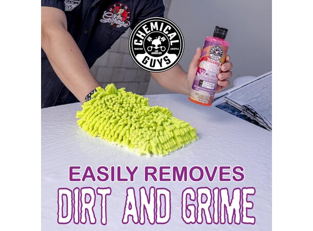 Chemical Guys Sticky Snowball – Ultra skummende bilsjampo - Garasjetid
